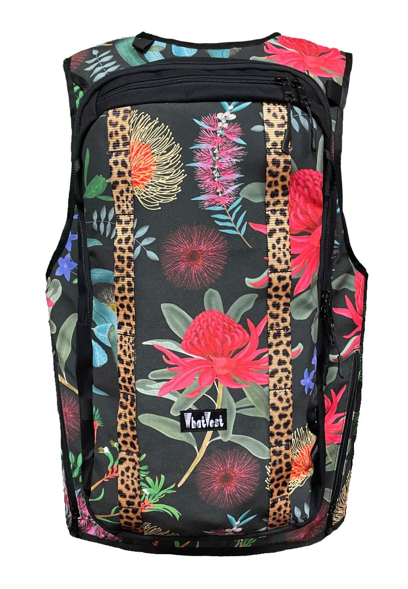 WhatVest Ski Snowboard Utility Vest, Backcountry, Snowmobile, Sledneck